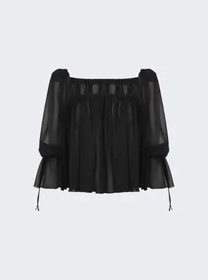 THE IRISH TWIN The Salli Top Smoke - Black