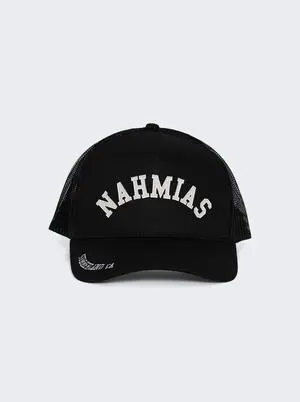 NAHMIAS Summerland Brim Trucker Hat - Black