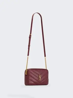 Saint Laurent Loulou Mini Camera Bag - Brown