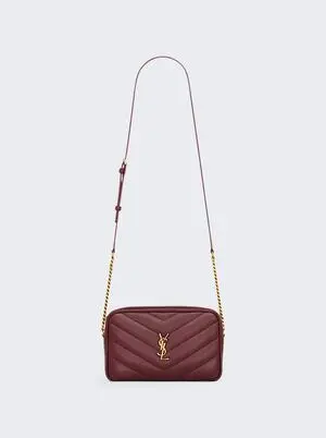 Saint Laurent Loulou Mini Camera Bag - Brown