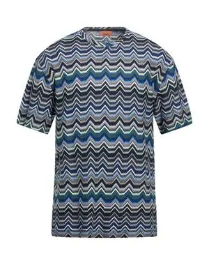 Missoni T-shirt Bright Size Cotton - Blue