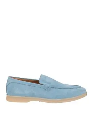 ANDREA VENTURA FIRENZE Loafers Military Size Leather - Blue