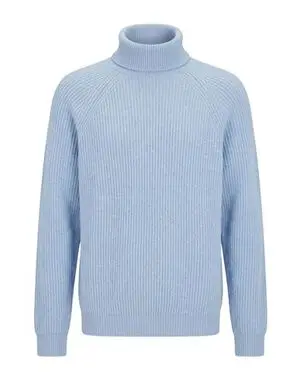 Alpha Studio Turtleneck Size Wool, Cashmere - Blue