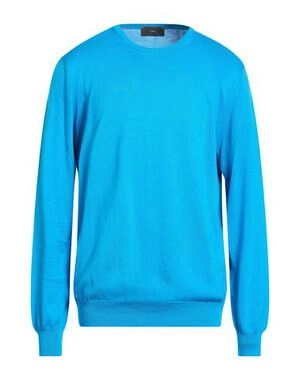 LIU •JO MAN Cotton Sweater - Blue