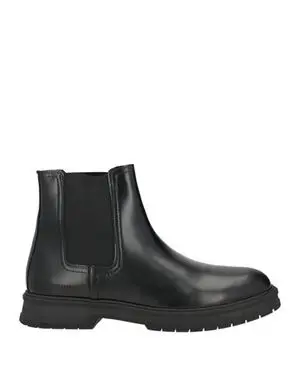 Tommy Hilfiger Ankle Boots Size Leather - Black