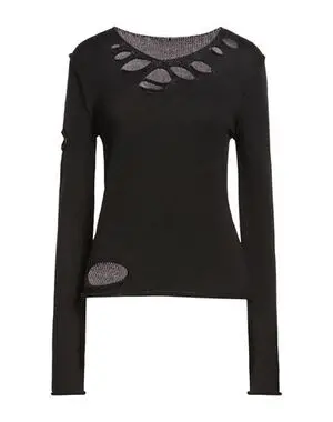 Masnada Sweater Size Merino Wool - Black