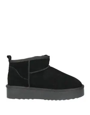 MASSIMO SANTINI Ankle Boots Size Leather - Black