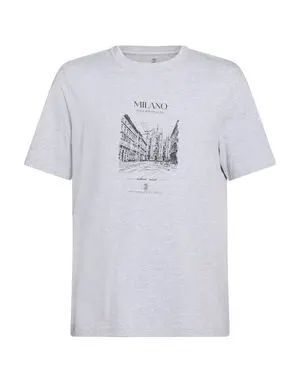 Brunello Cucinelli T-shirt Light Size Cotton