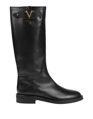 VIA ROMA 15 Leather Knee High Boots