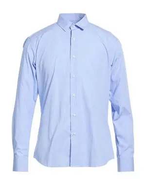 Iceberg Shirt Light Size Cotton - Blue