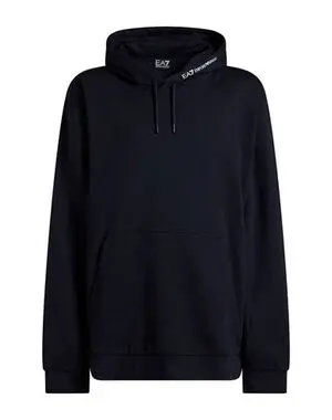 EA7 Sweatshirt Chocolate Size Cotton - Blue