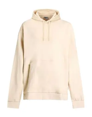 EA7 Cotton French Terry Hooded Sweatshirt - White