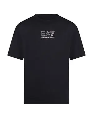 EA7 T-shirt Size Cotton - Black