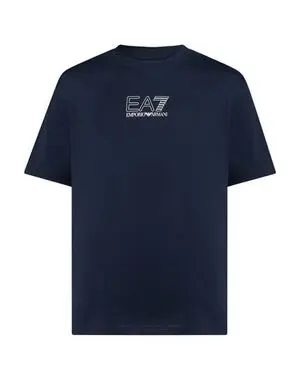 EA7 T-shirt Size Cotton - Navy