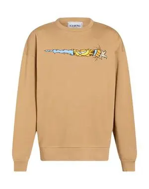 Iceberg X Garfield Sweatshirt Size Cotton, Polyester - Camel