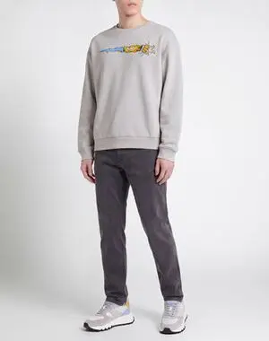 Iceberg Garfield Graphic French Terry Sweatshirt - Grey