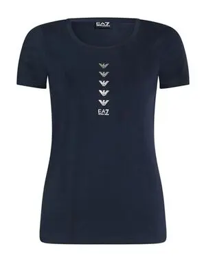 EA7 T-shirt Size Cotton, Elastane - Navy