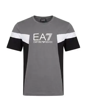 EA7 T-shirt Size Cotton - Grey