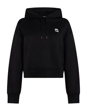 Karl Lagerfeld Sweatshirt Size Organic Cotton, Recycled Polyester - Black
