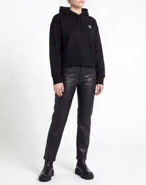 Karl Lagerfeld Hooded Sweatshirt In Organic Cotton And Recycled Polyester