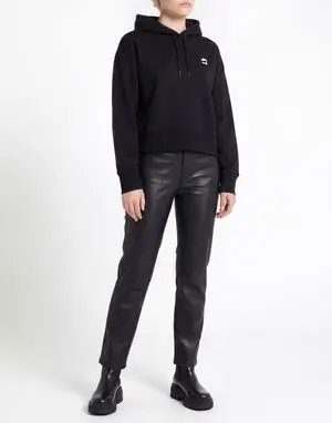 Karl Lagerfeld Hooded Sweatshirt In Organic Cotton And Recycled Polyester