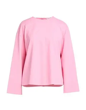 Liviana Conti Polyamide Jersey Long Sleeve Crewneck Top