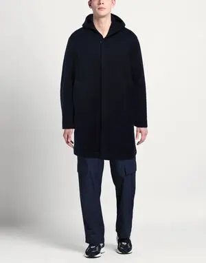 OUT/FIT Overcoat & Trench Coat Size Polyester, Virgin Wool, Cotton