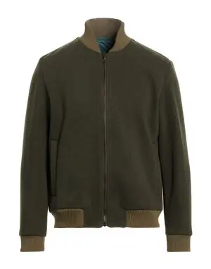 EXTE Jacket Military Size Polyester, Viscose, Wool