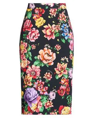 Dolce & Gabbana Midi Skirt Size Viscose, Elastane - Black