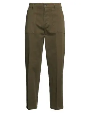 THE EDITOR Military Cotton Elastane Pants