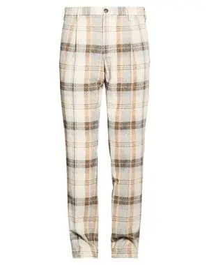 Incotex Tartan Patterned Cotton Pants