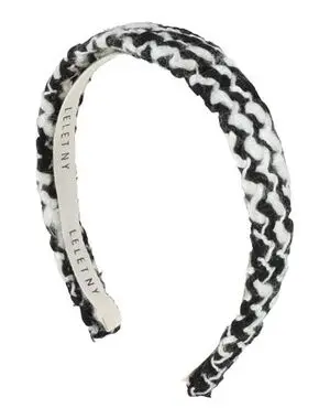 LELET NY Two-tone Tweed Headband - Black