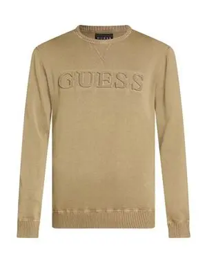 Guess Sweater Khaki Size Cotton