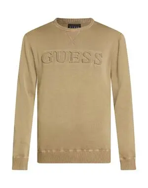 Guess Sweater Khaki Size Cotton