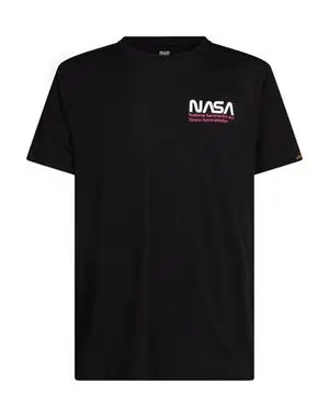 Alpha Industries T-shirt Size Cotton - Black