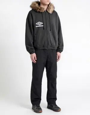 UMBRO Sweatshirt Charcoal Size Cotton