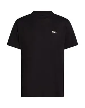 Obey T-shirt Size Cotton - Black