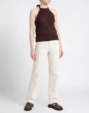 Woolrich By Daniëlle Cathari Ribbed Knit Halterneck Top