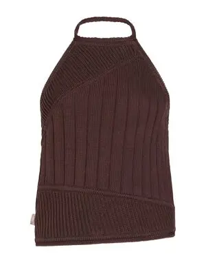 Woolrich By Daniëlle Cathari Ribbed Knit Halterneck Top