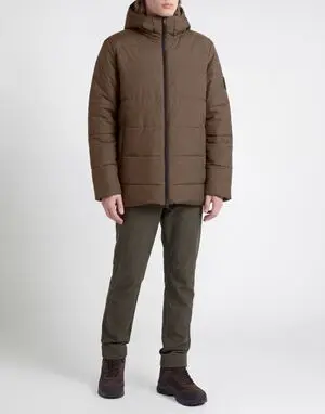 JACK WOLFSKIN Puffer Khaki Size Polyester