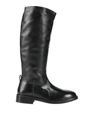 EMANUÉLLE VEE Boot Size Leather - Black