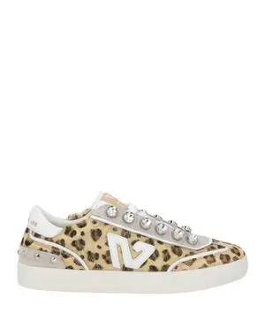 EMANUÉLLE VEE Sneakers Sand Size Leather - Beige