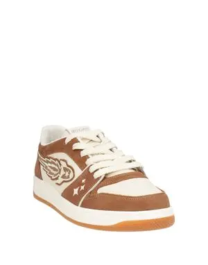 ENTERPRISE JAPAN Sneakers Light Brown Size Leather