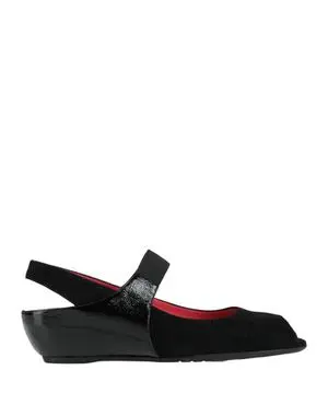 Pas De Rouge Sandals Size Leather - Black
