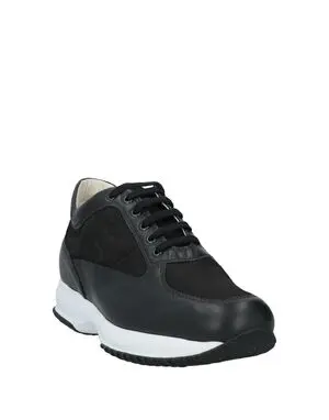 Hogan Leather And Textile Sneakers