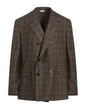 Boglioli Blazer Taupe Size Wool, Polyester, Elastane - Grey