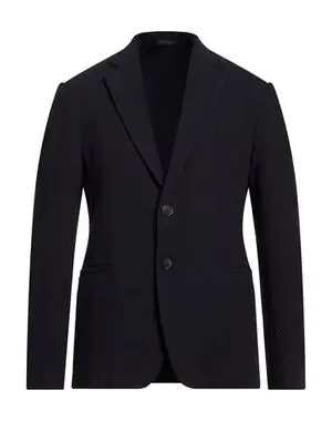 Giorgio Armani Blazer Midnight Size Virgin Wool, Polyamide, Elastane - Blue