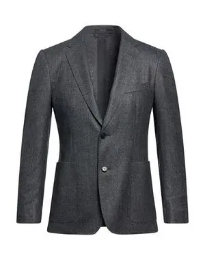 Dunhill Blazer Charcoal Size Wool - Grey