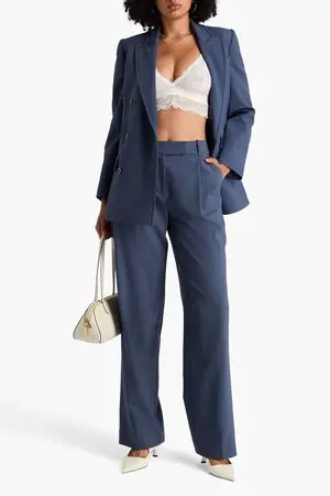 Zimmermann Crepe Straightleg Pants