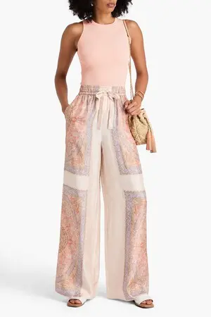 Zimmermann Ribbed Jersey Tank